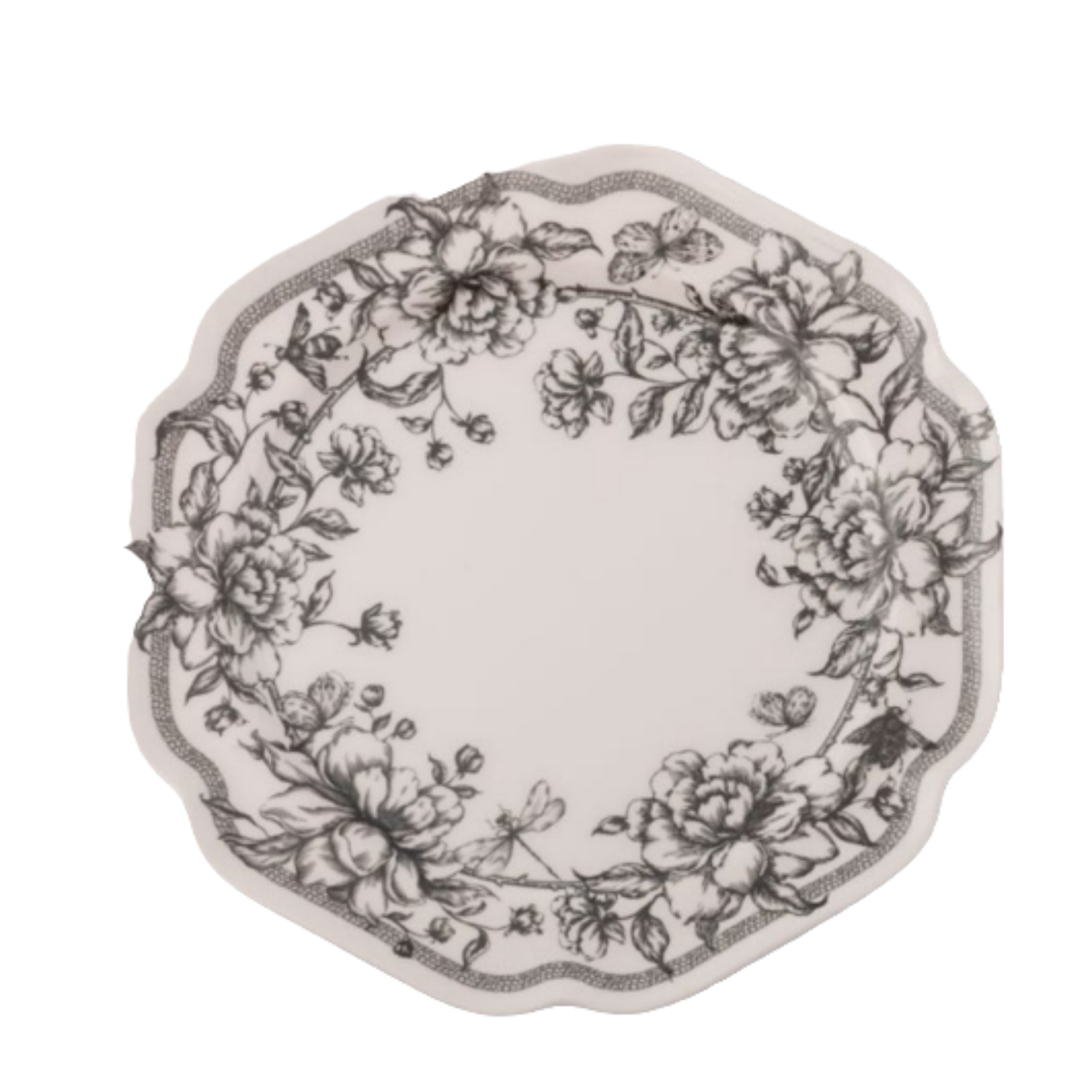 Isabella Floral Melamine Dinner Plates (Set of 4) – Texture + Tuft