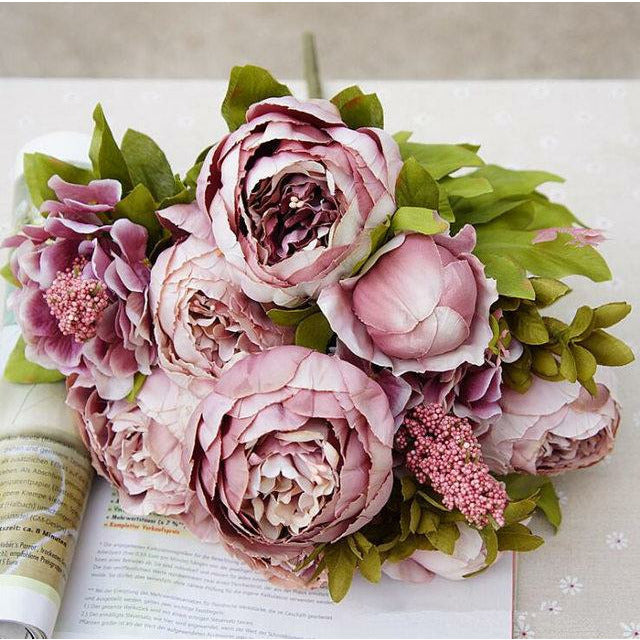 Silk peonies store